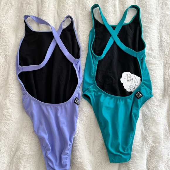Jolyn Clothing | Swim | Two Jolyn Fixed Back Onesie Suits Size 3 | Poshmark